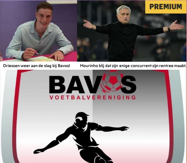 Stefan Driessen terug als trainer JO17-1 | vv Bavos